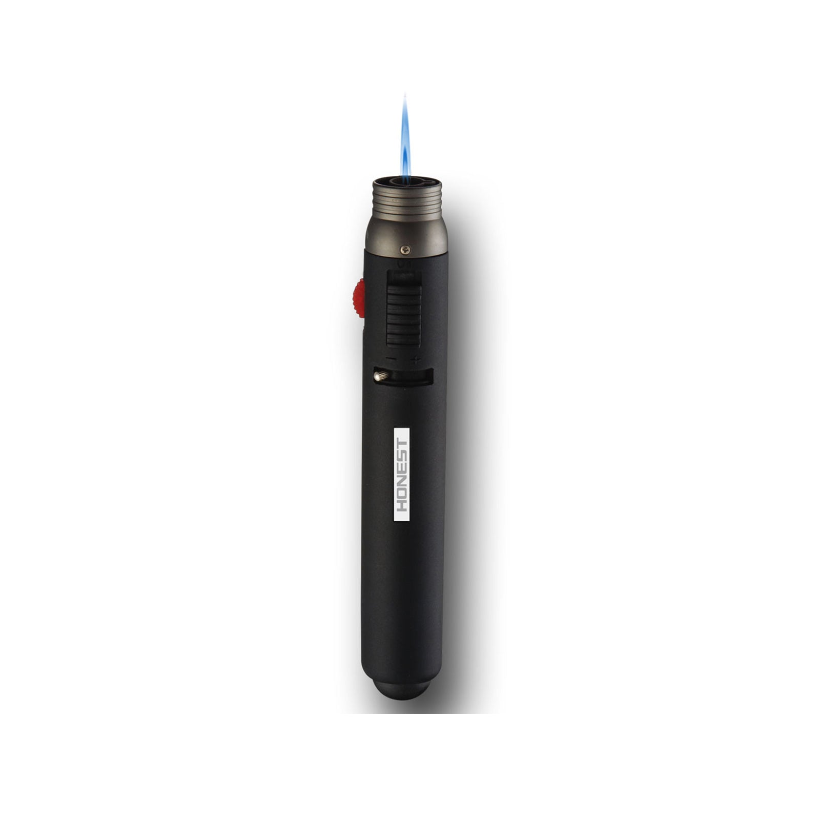 Honest Pen-Style Torch Lighter,Refillable with Butane, Dual Flame Mode ...