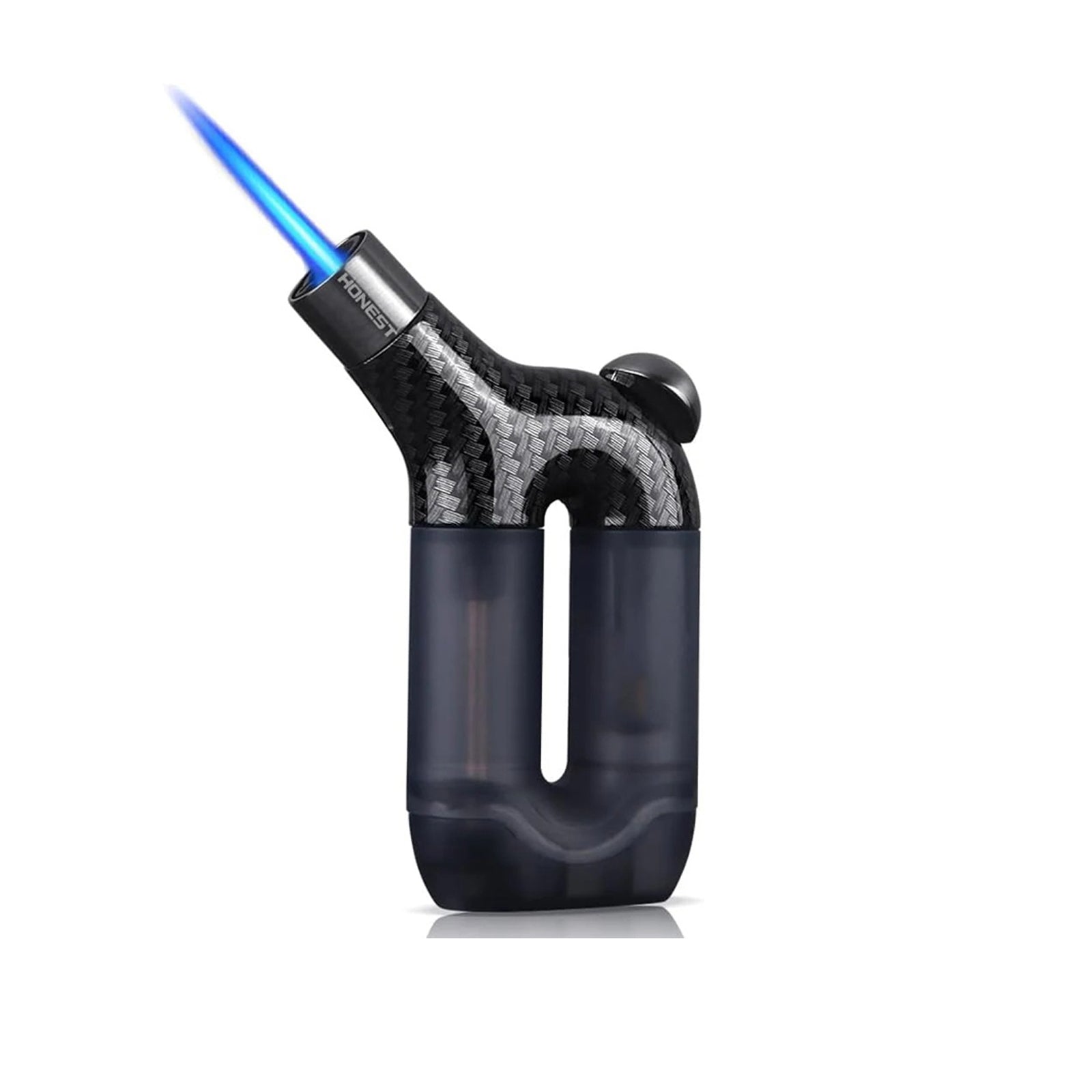 Honest Torch Lighter Single Jet Flame Butane Lighters Refillable Torch ...