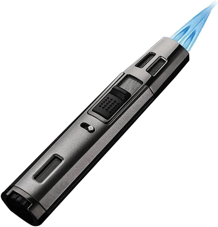 Honest Cigar Cigarette Lighter Jet Torch Dual Blue Flame, Creative Ref ...