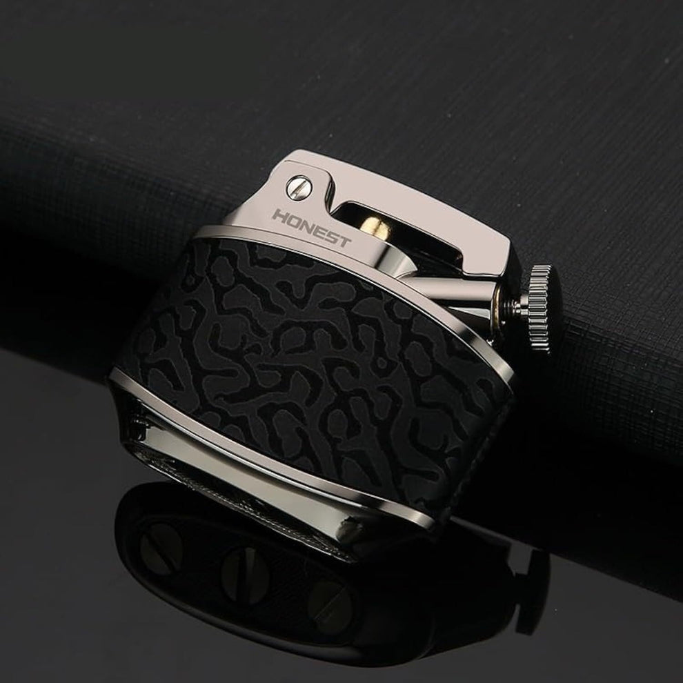 Honest Retro Lighter Wheel Kerosene Groove Copper Old-Fashioned Gasoli ...